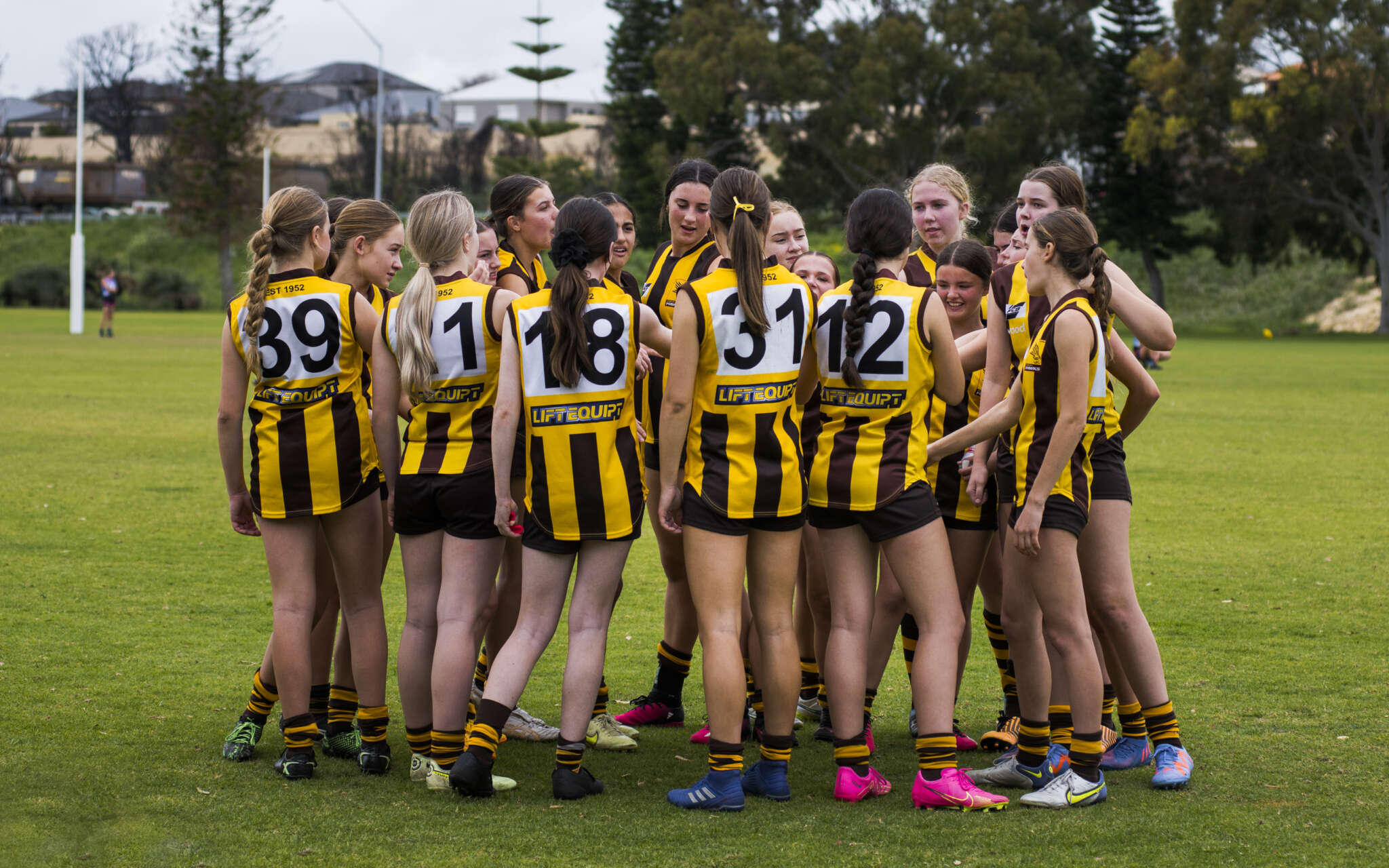 Year 9/10 Girls Elimination Finalists 2023 - AMPJFC Hawks